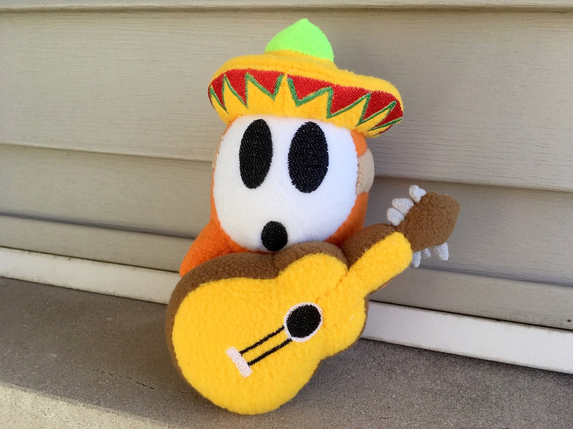 Shy Guy Plushie many Colors - Etsy Canada