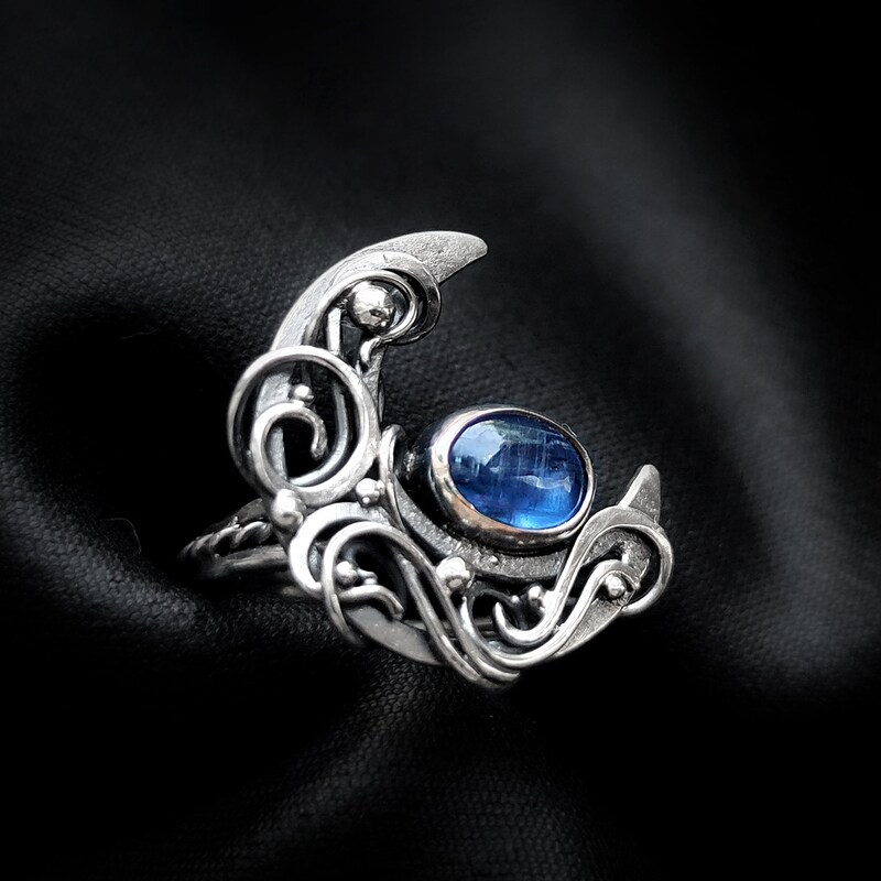 Moon Goddess Ring - Etsy