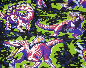 Neon Skeleton Rex - Etsy