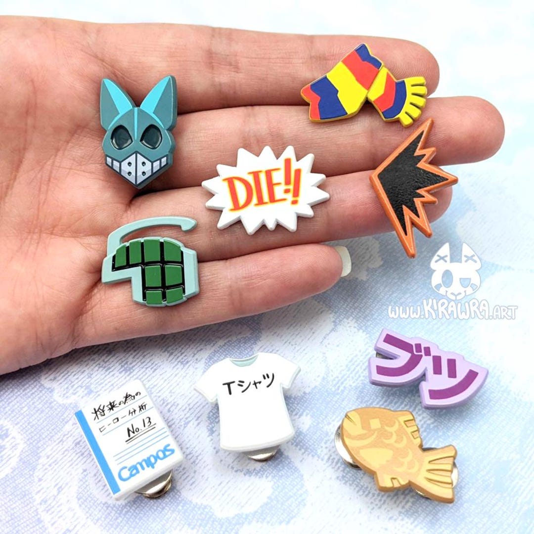 Hero Filler Pins || Anime MHA Bnha Deku Baku Kacchan Academia Fandom ...