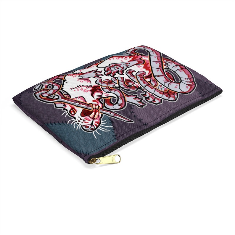 Stitched Rat Zipper Pouch Choose Size Pencil Case Makeup - Etsy