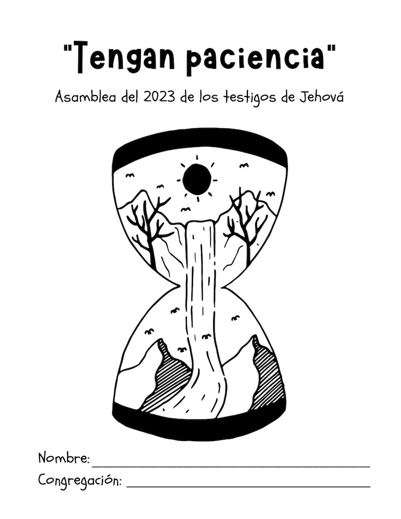 Tengan Paciencia - | Libro De Actividad Para Ninos En PDF - Etsy
