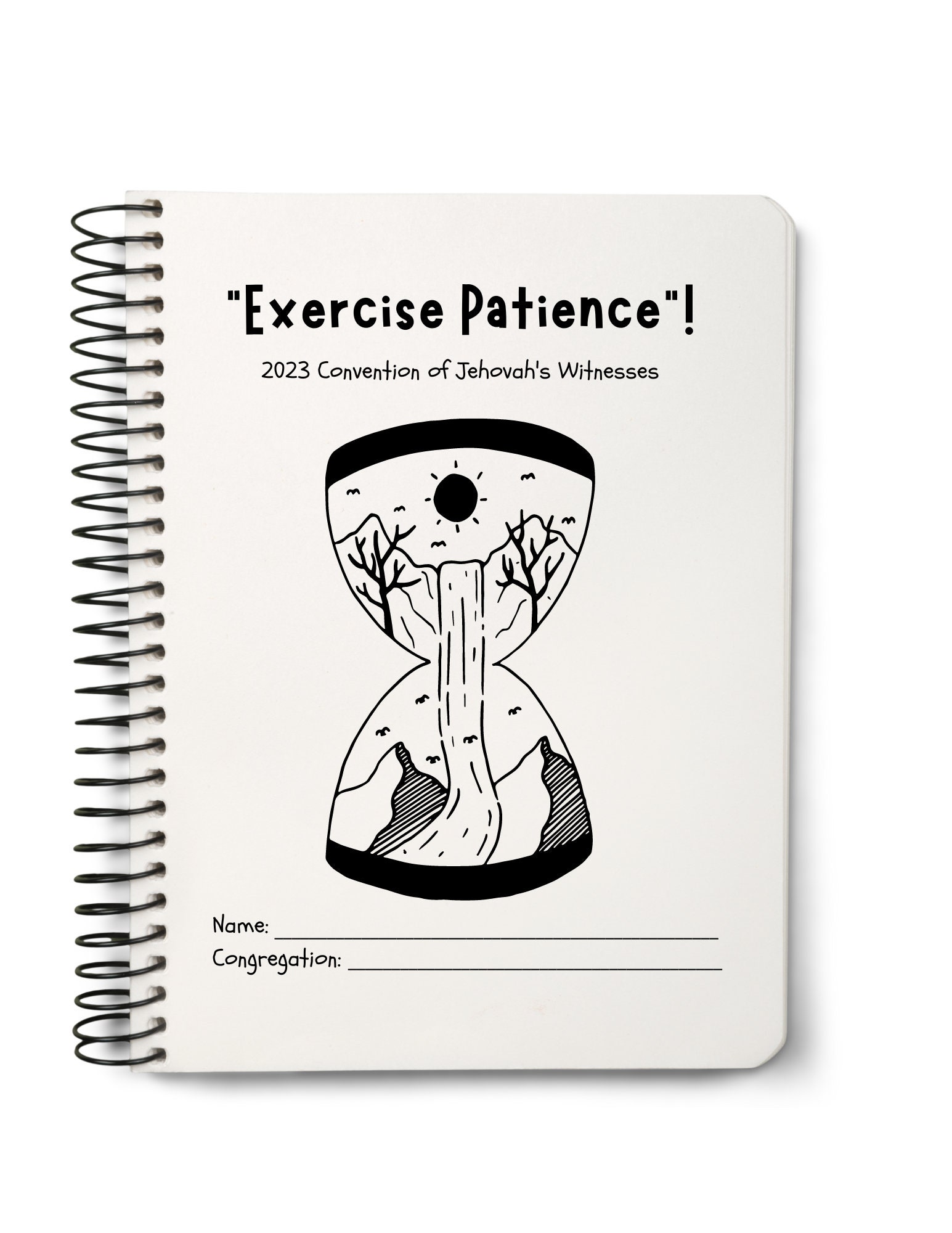 Exercise Patience Kids Convention Workbook ENG - Etsy Australia
