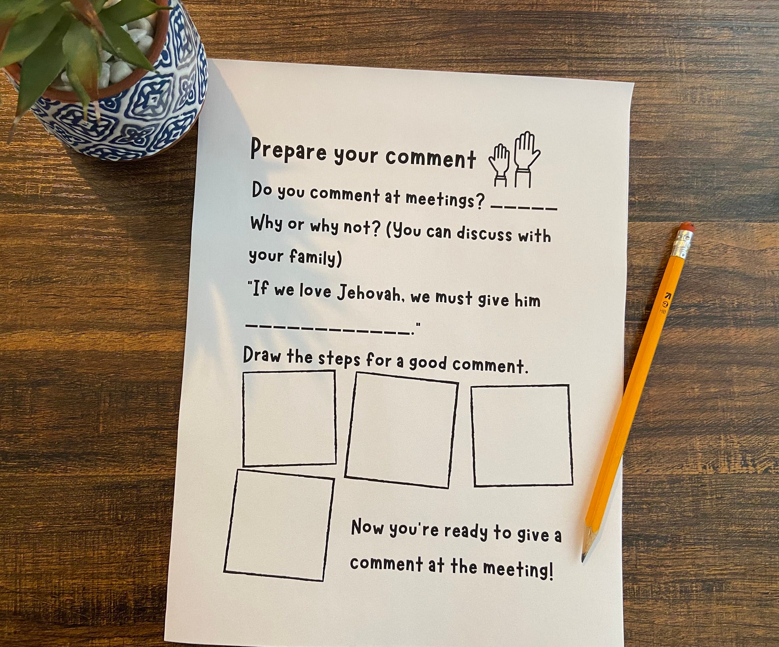 JW Series become Jehovah's Friend Activity Workbook for | Etsy