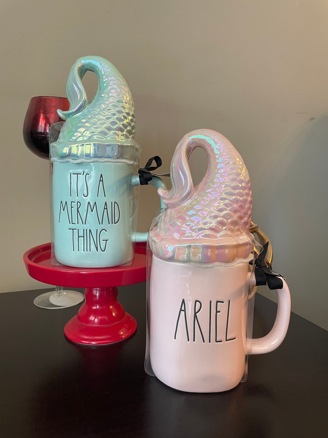 Rae Dunn Disney Collection Ariel Disney Collector, Home Decor, Kitchen ...