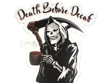 Death Before Decaf - Etsy