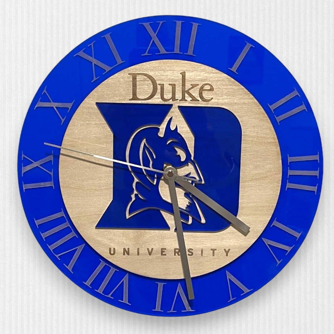 SEE ITEM DETAIL University Clock Blue Devils Christmas Gift - Etsy
