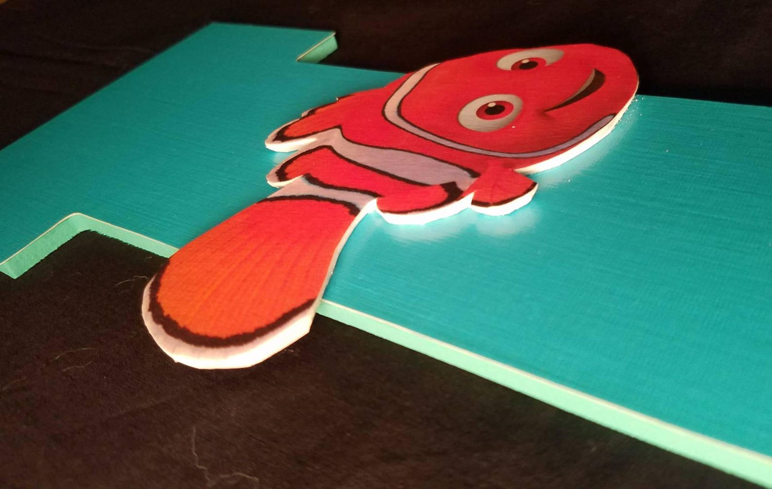 12 Letters Finding Nemo Nursery Letters Custom Wood - Etsy