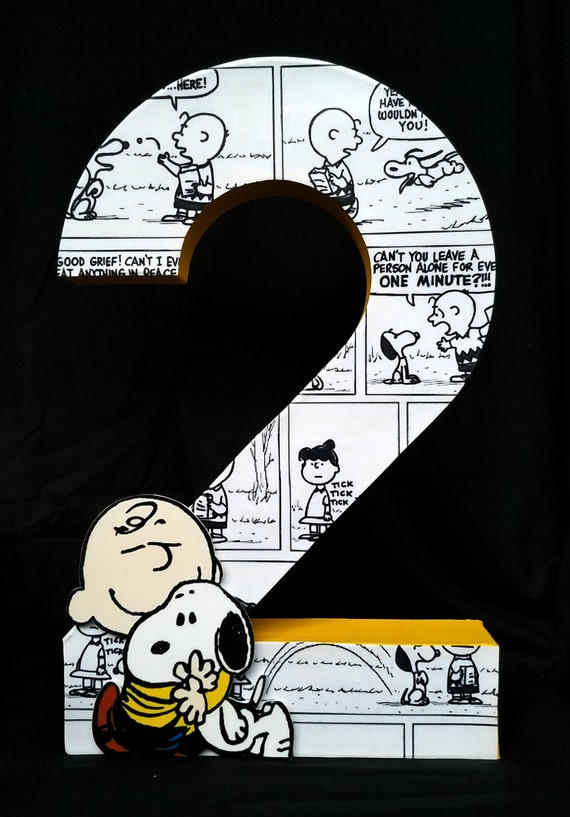 Custom Letters Peanuts Charlie Brown Snoopy Comic Strip | Etsy