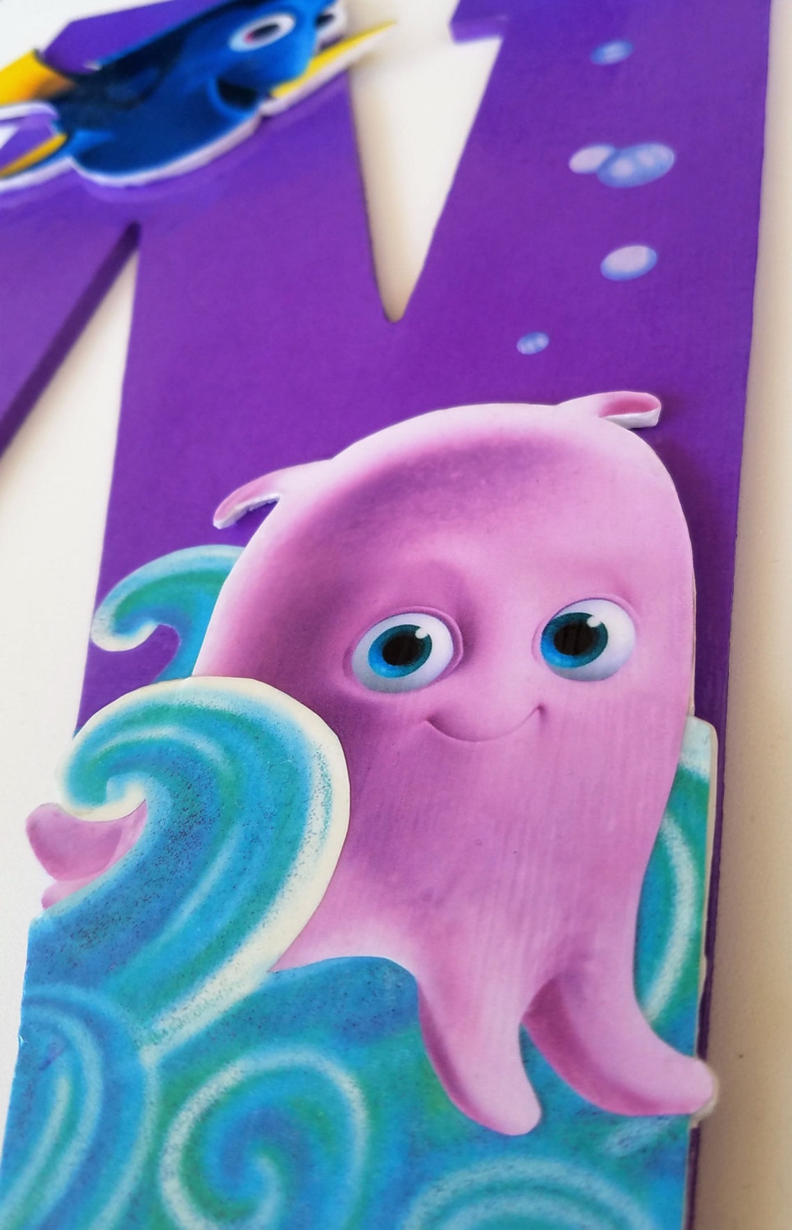 12 Letters Finding Nemo Nursery Letters Custom Wood - Etsy