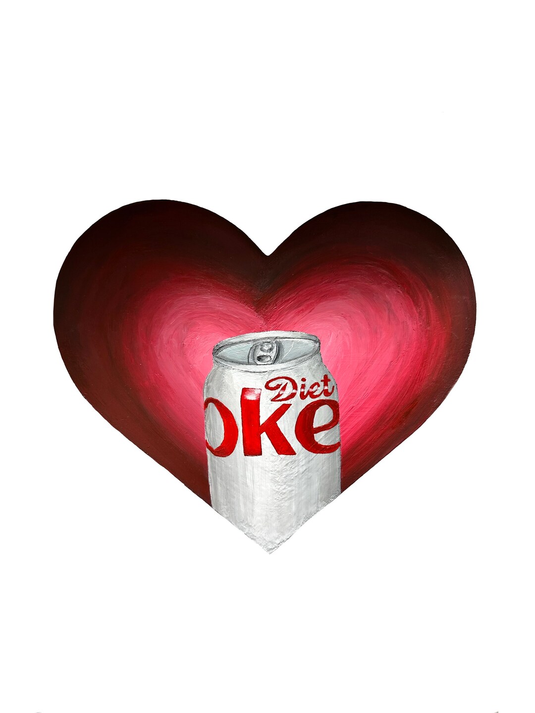 Diet Coke Diet Coke Art Diet Coke Painting Diet Coke Wall - Etsy
