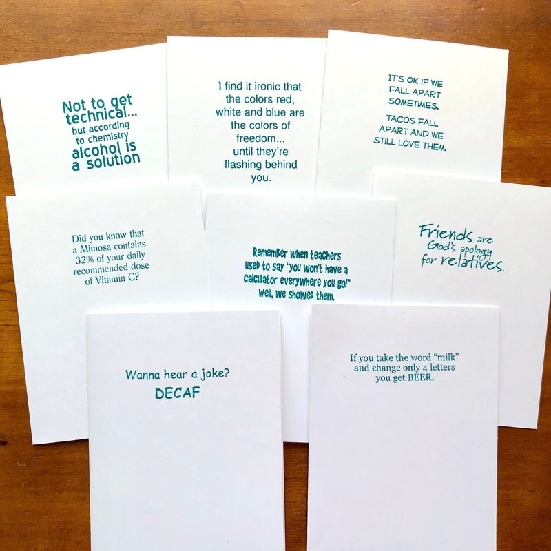 Funny Greeting Cards - Etsy