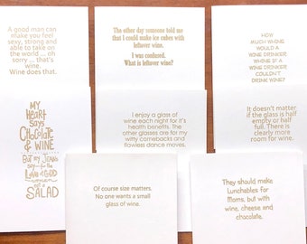 8 Funny All Occasion Cards, Blank Adult Humor Card Pack Set, Assorted ...