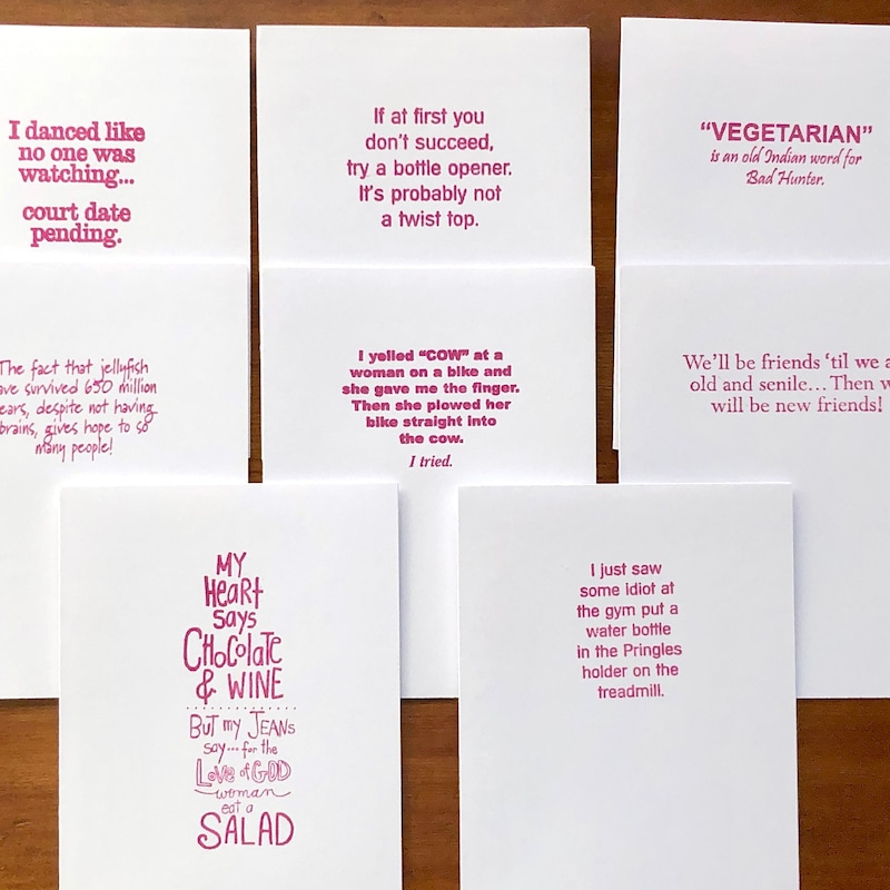 Funny Cards Female Adult - Etsy