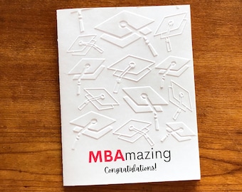 Master of Business Administration (MBA) Card - Etsy