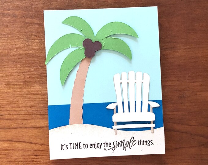 Beach Retirement Card, Congratulations on Retiring, Office Coworker ...