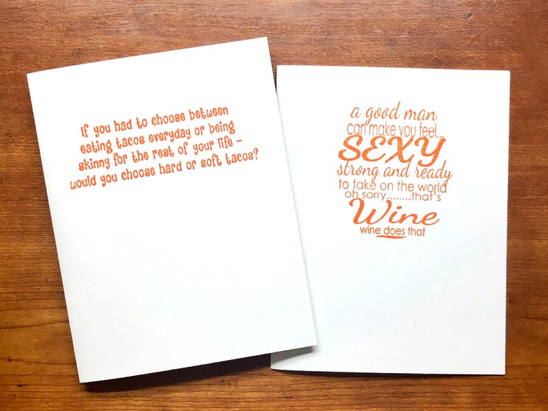 8 Funny All Occasion Cards, Blank Adult Humor Card Pack Set, Sarcastic ...