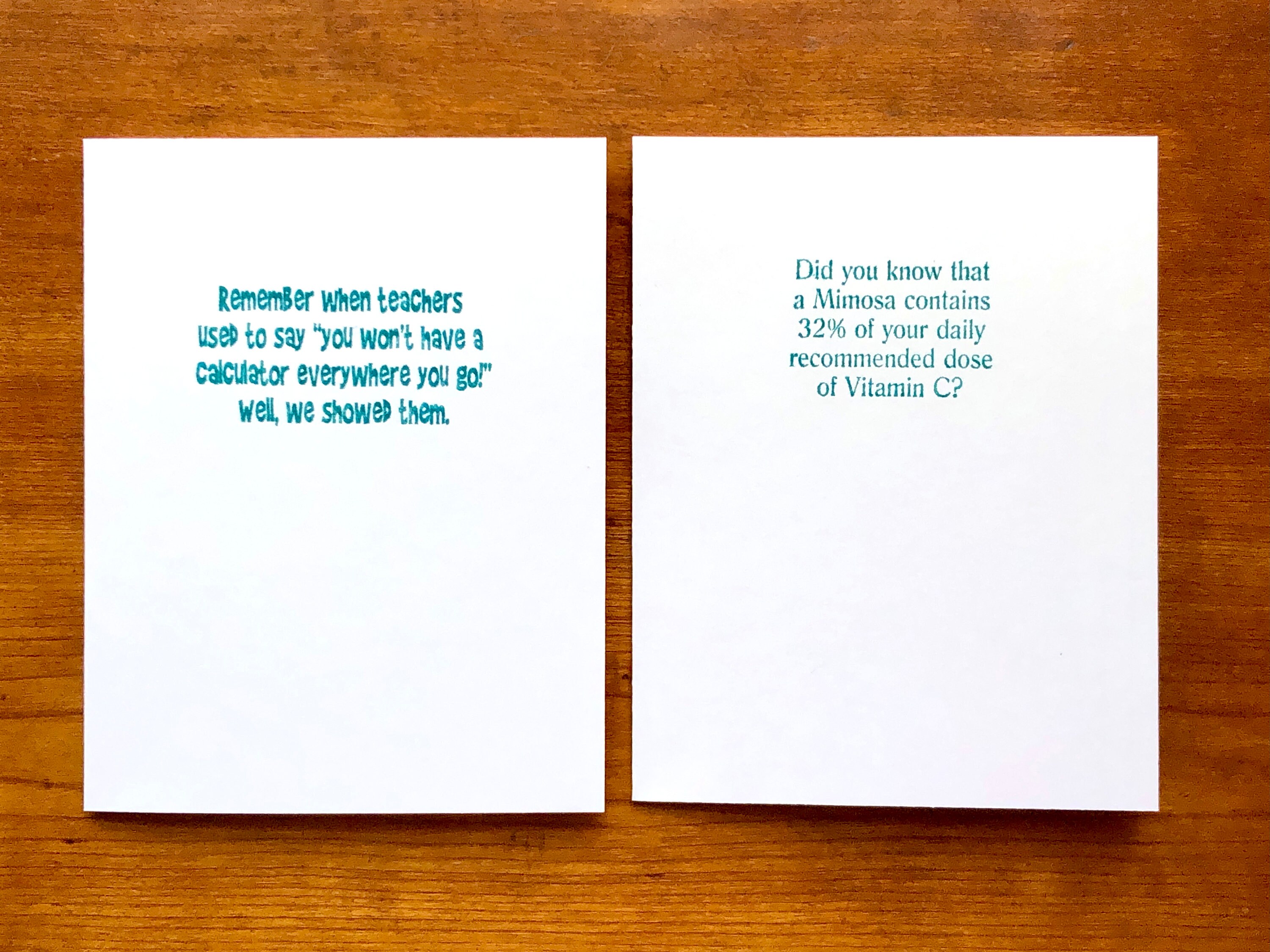 8 Funny All Occasion Cards, Blank Adult Humor Card Pack Set, Sarcastic ...
