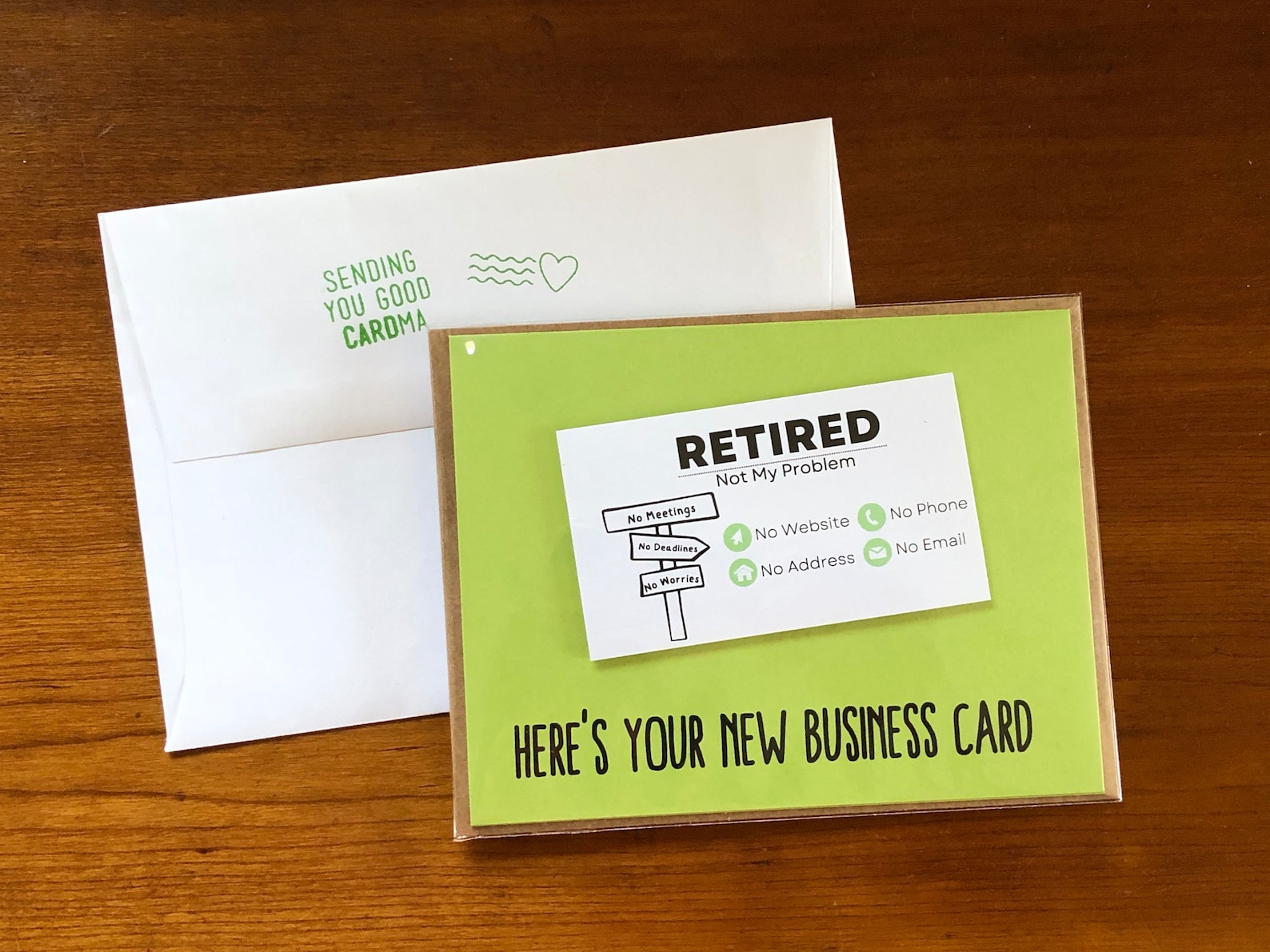 Funny Retirement Card, Congratulations on Retiring Card, Office ...