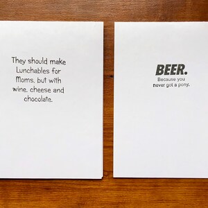 8 Funny All Occasion Cards, Blank Adult Humor Card Pack Set, Sarcastic ...