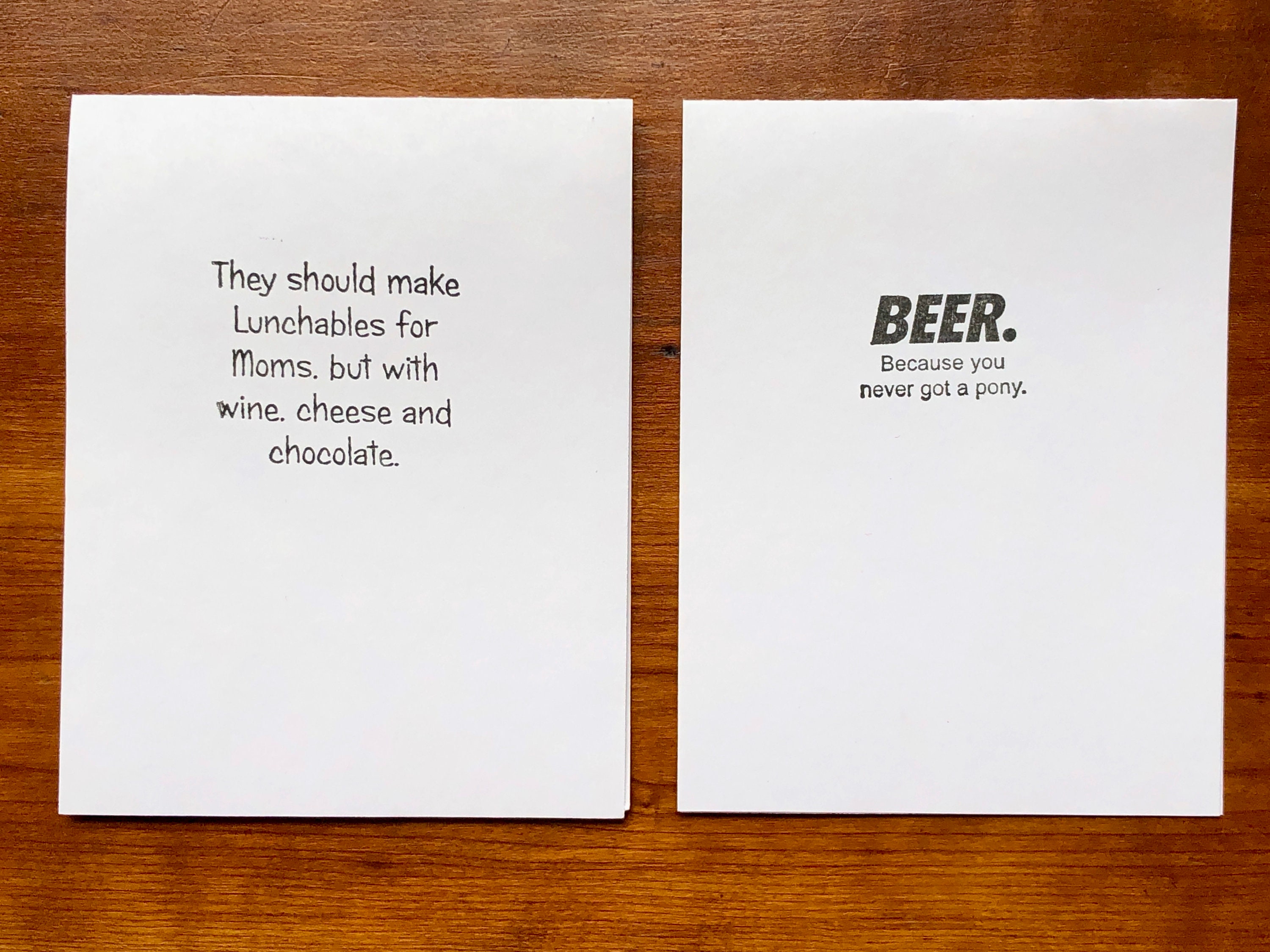 8 Funny All Occasion Cards, Blank Adult Humor Card Pack Set, Sarcastic ...