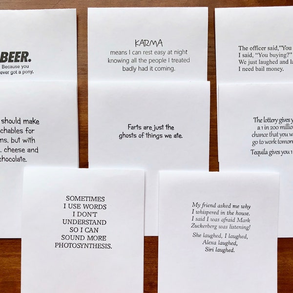 Funny Greeting Cards - Etsy