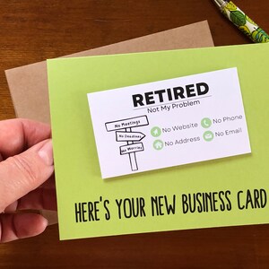 Funny Retirement Card, Congratulations on Retiring Card, Office ...