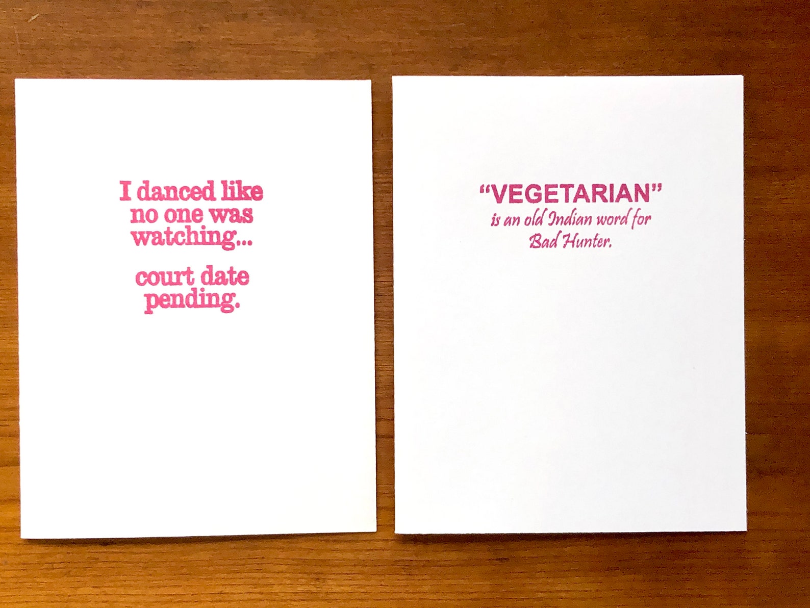 8 Funny Cards, Blank All Occasion Adult Humor Card Pack Set, Sarcastic ...