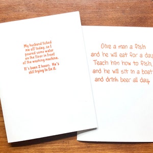 8 Funny All Occasion Cards, Blank Adult Humor Card Pack Set, Sarcastic ...