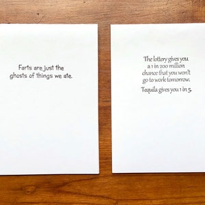 8 Funny All Occasion Cards, Blank Adult Humor Card Pack Set, Sarcastic ...