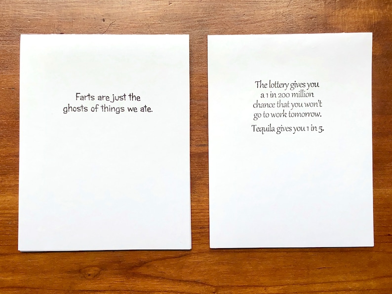 8 Funny All Occasion Cards, Blank Adult Humor Card Pack Set, Sarcastic ...