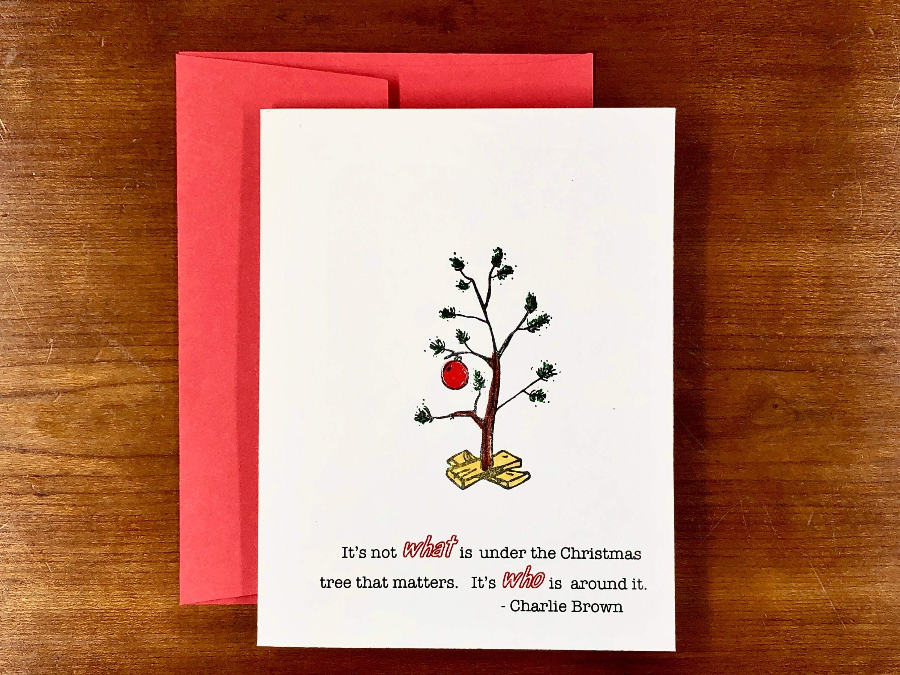 Charlie Brown Christmas Cards