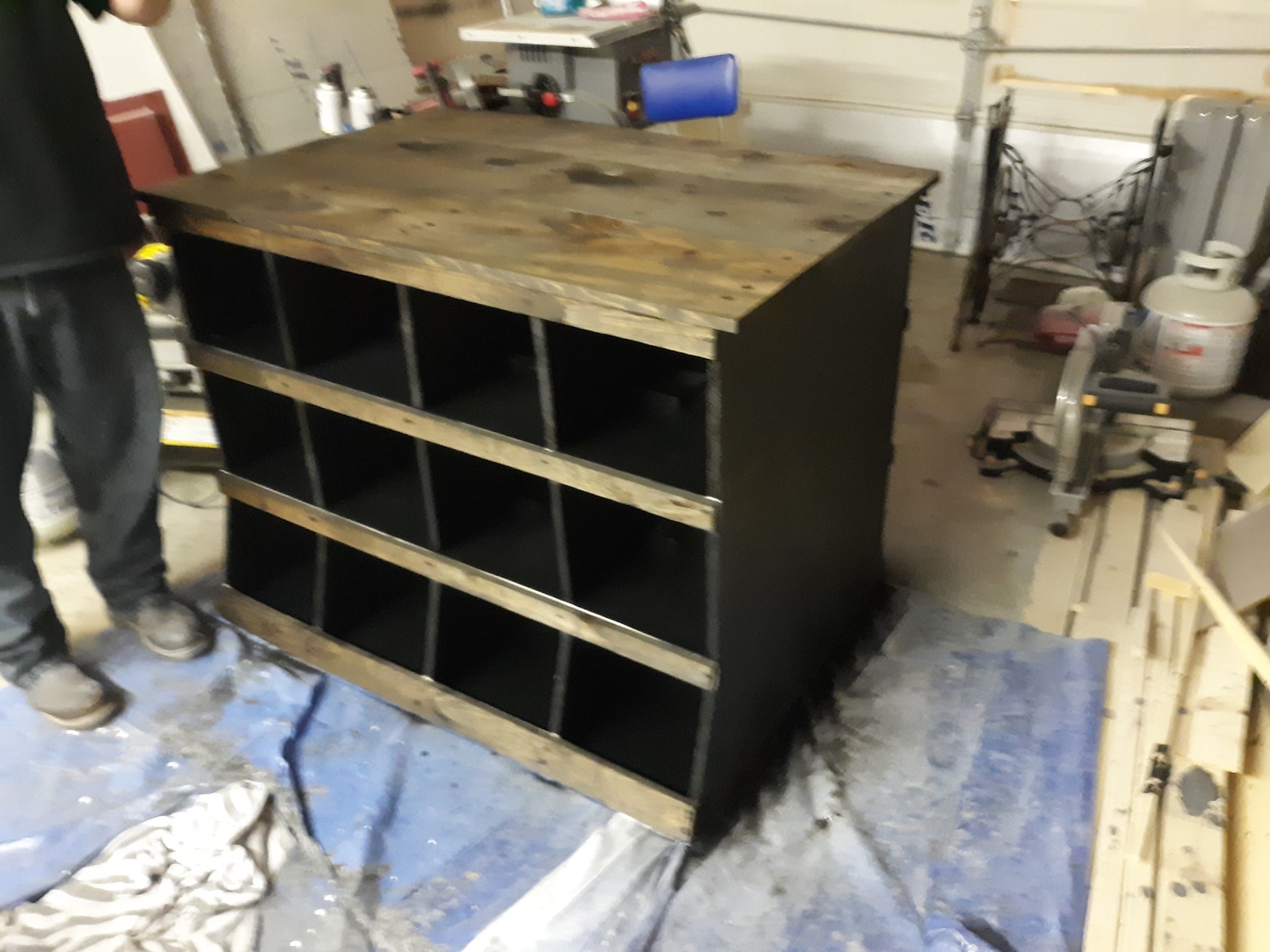 Custom Nail Bin Bubby Kitchen Island Storage Craft Crafting Toy Coop ...