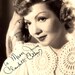 Claudette Colbert Vintage Autographed Autograph Signed Hollywood Film ...