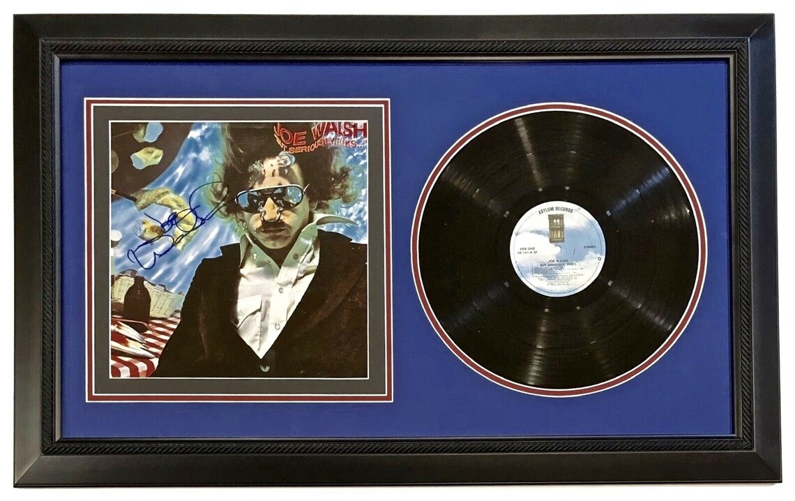 Joe Walsh Vintage Autographed Autograph Signed Vinyl Record - Etsy