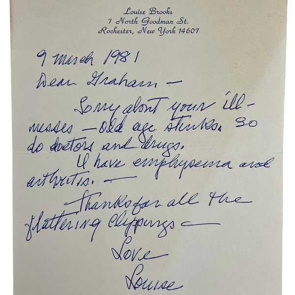 Louise Brooks - Etsy