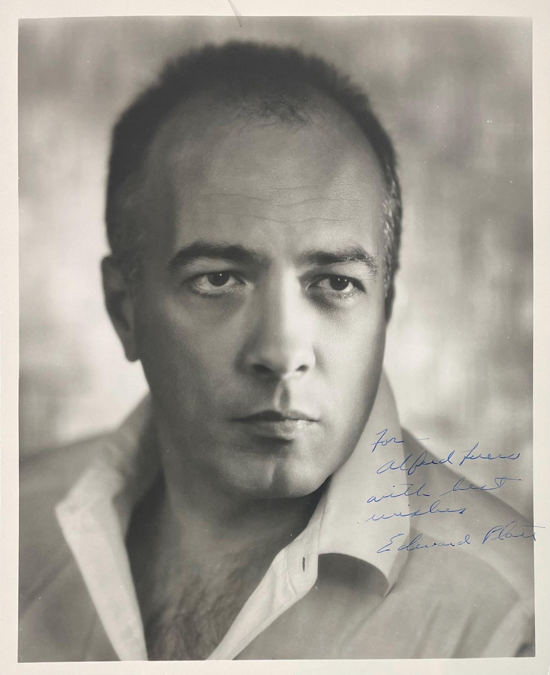 EDWARD PLATT Autograph Signed 8"x10" Vintage Photograph Get Smart the ...