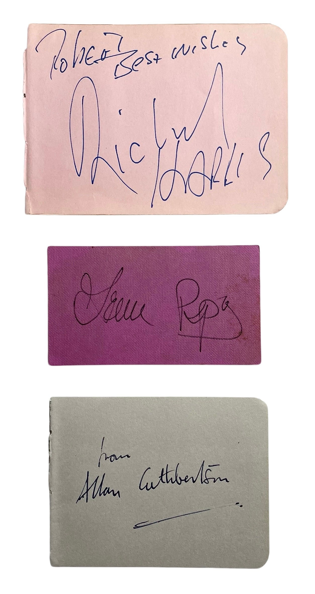 The Guns of Navarone Autographed Signed Cast 15 Album Pages 8 Photos ...