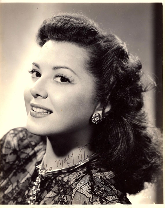 Ann Rutherford Vintage Autographed Autograph Signed Hollywood - Etsy
