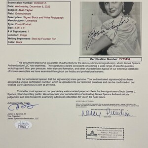JOAN TAYLOR Vintage Autographed Autograph Signed Hollywood Film Movie ...