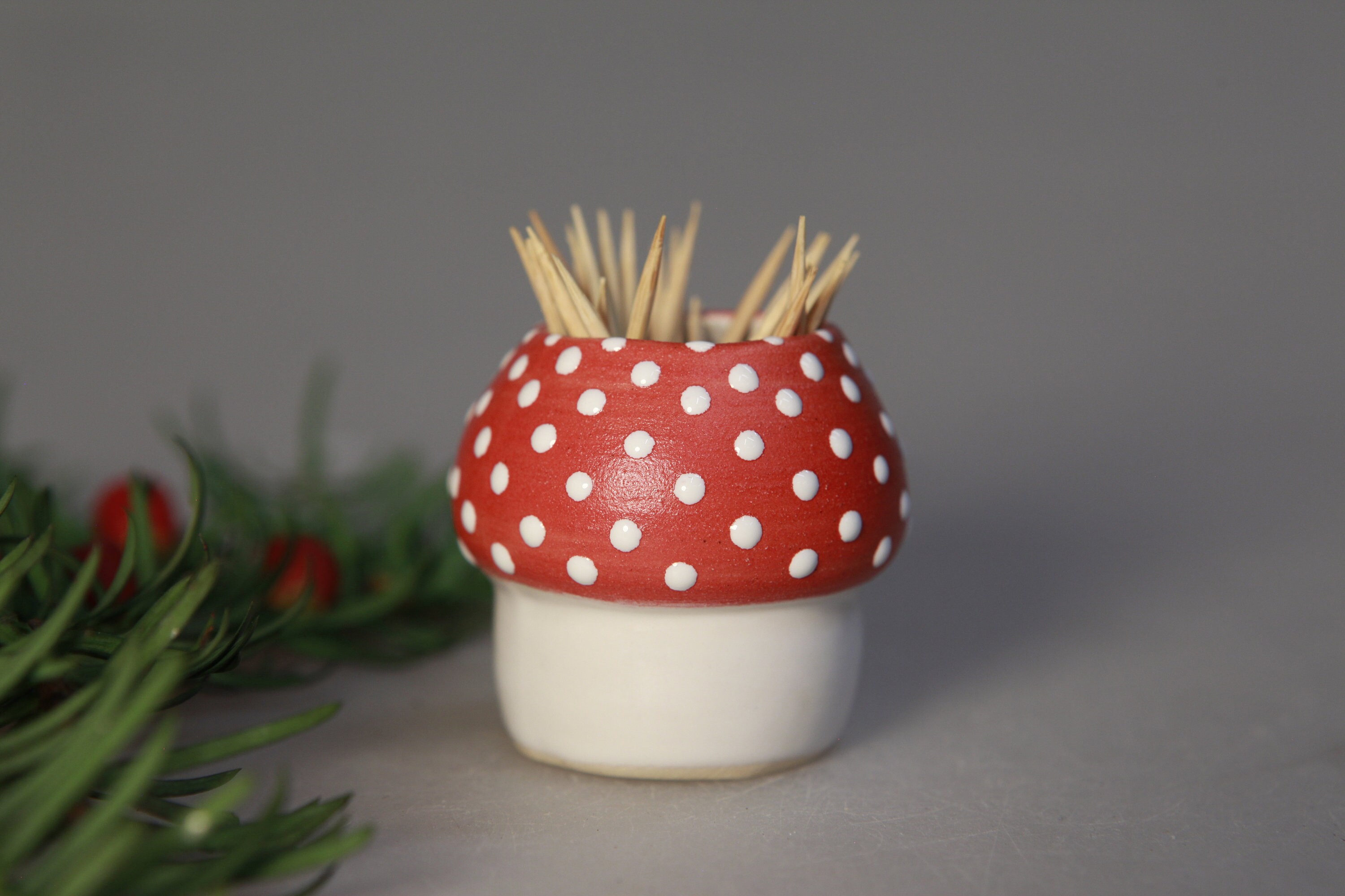 Amanita Tootpick Holder | Etsy