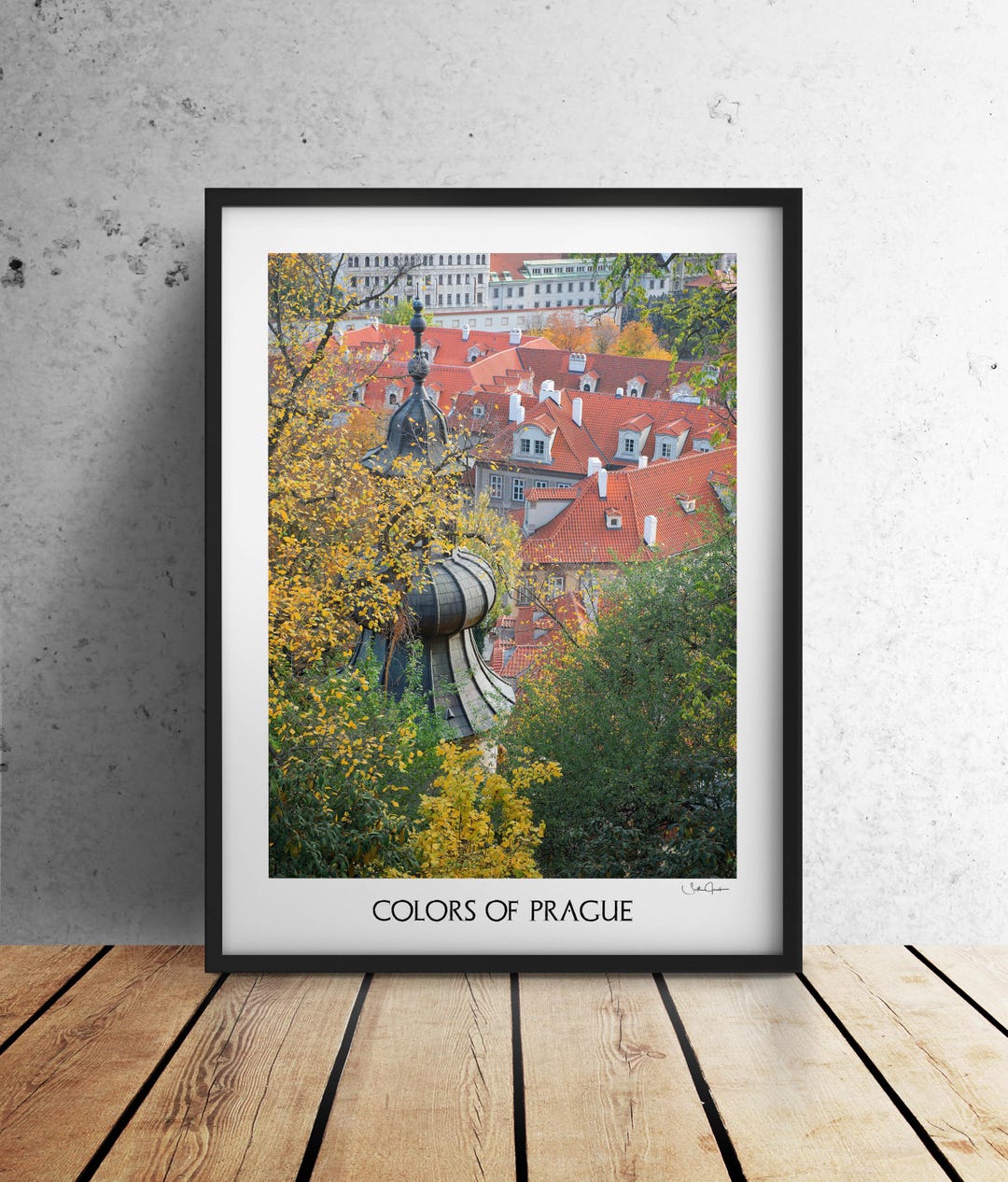 Prague Colors-prague-czech Republic-fall Colors-large Wall Art-travel ...