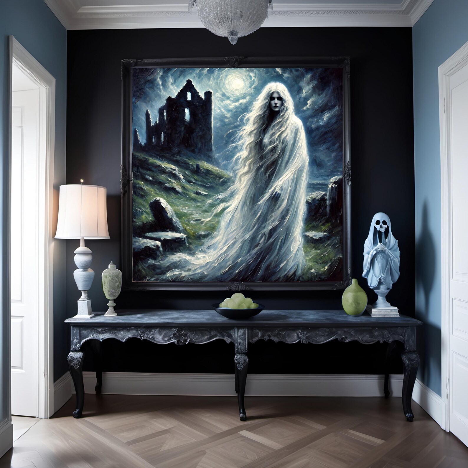 Banshee Digital Print: Celtic Irish Folklore, Gothic Fantasy Wall Art ...