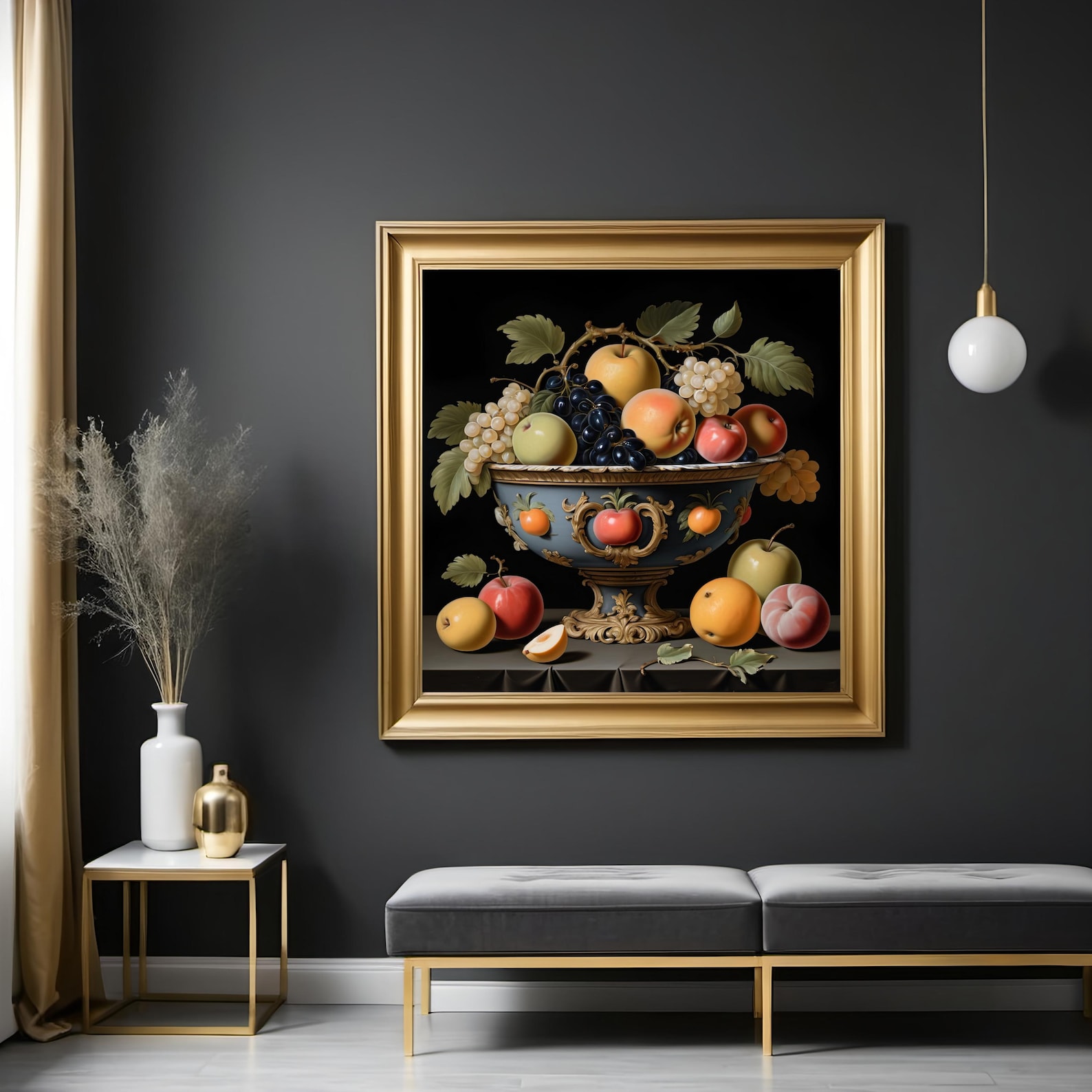 Flemish Baroque Fruit Still Life Wall Art Flemish Baroque Fruit ...