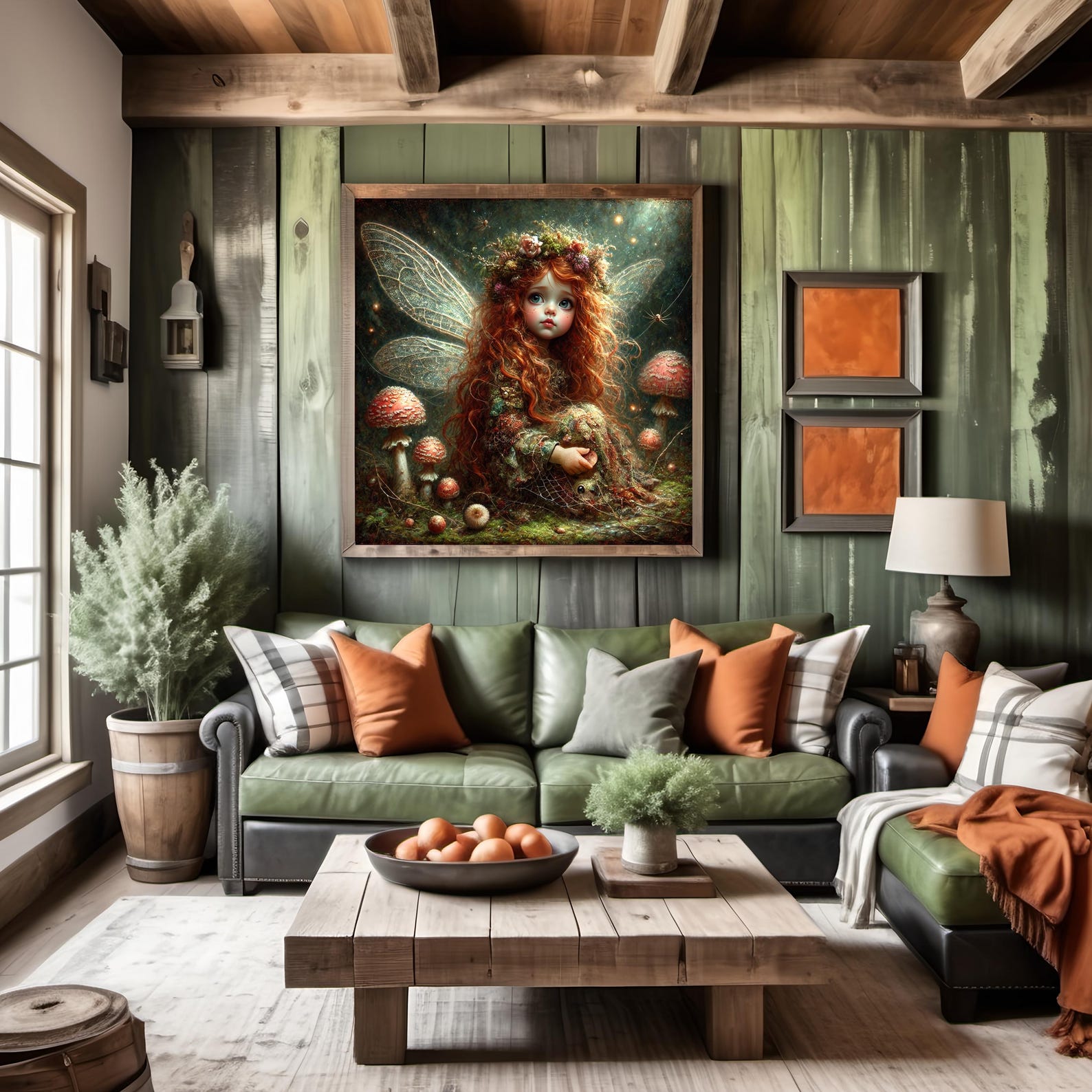 Woodland Fairy Portrait: Enchanted Forest Art Print (digital Download ...
