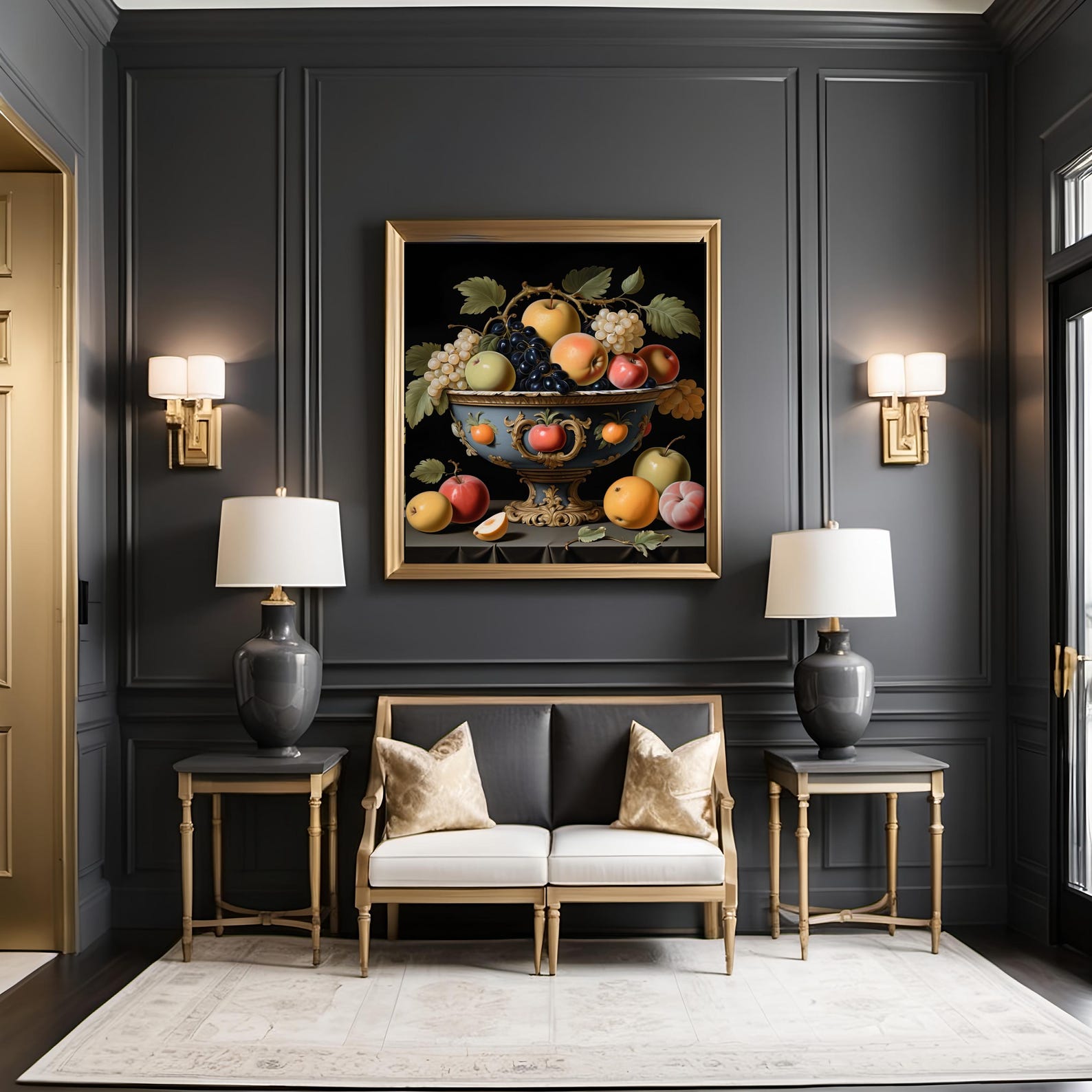 Flemish Baroque Fruit Still Life Wall Art Flemish Baroque Fruit ...
