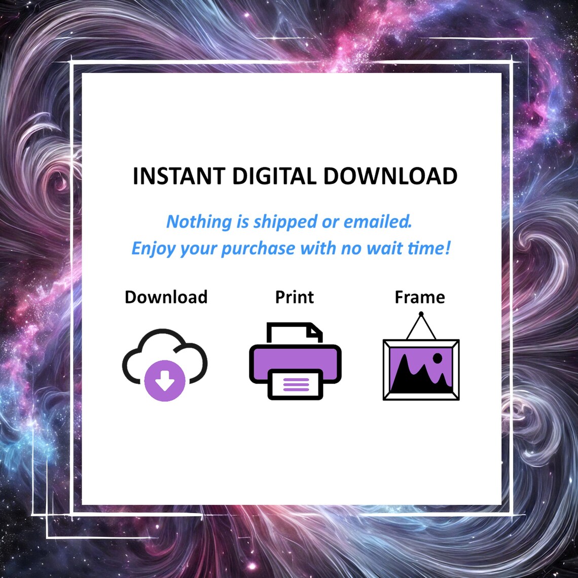 Victorian Santa Claus Digital Print Christmas Wall Art Gift Idea Saint ...