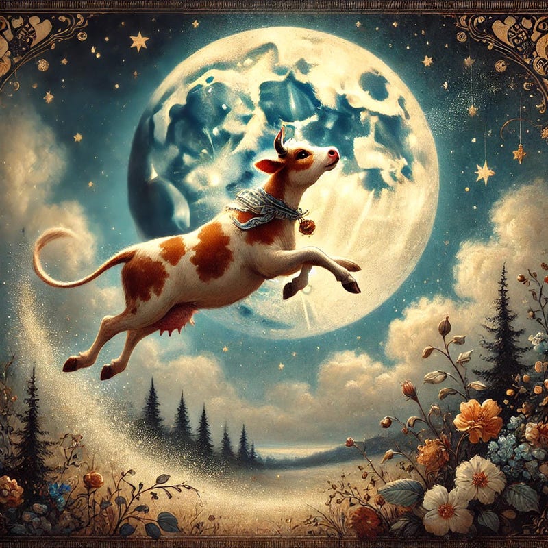 Cow Jump Over Moon - Etsy