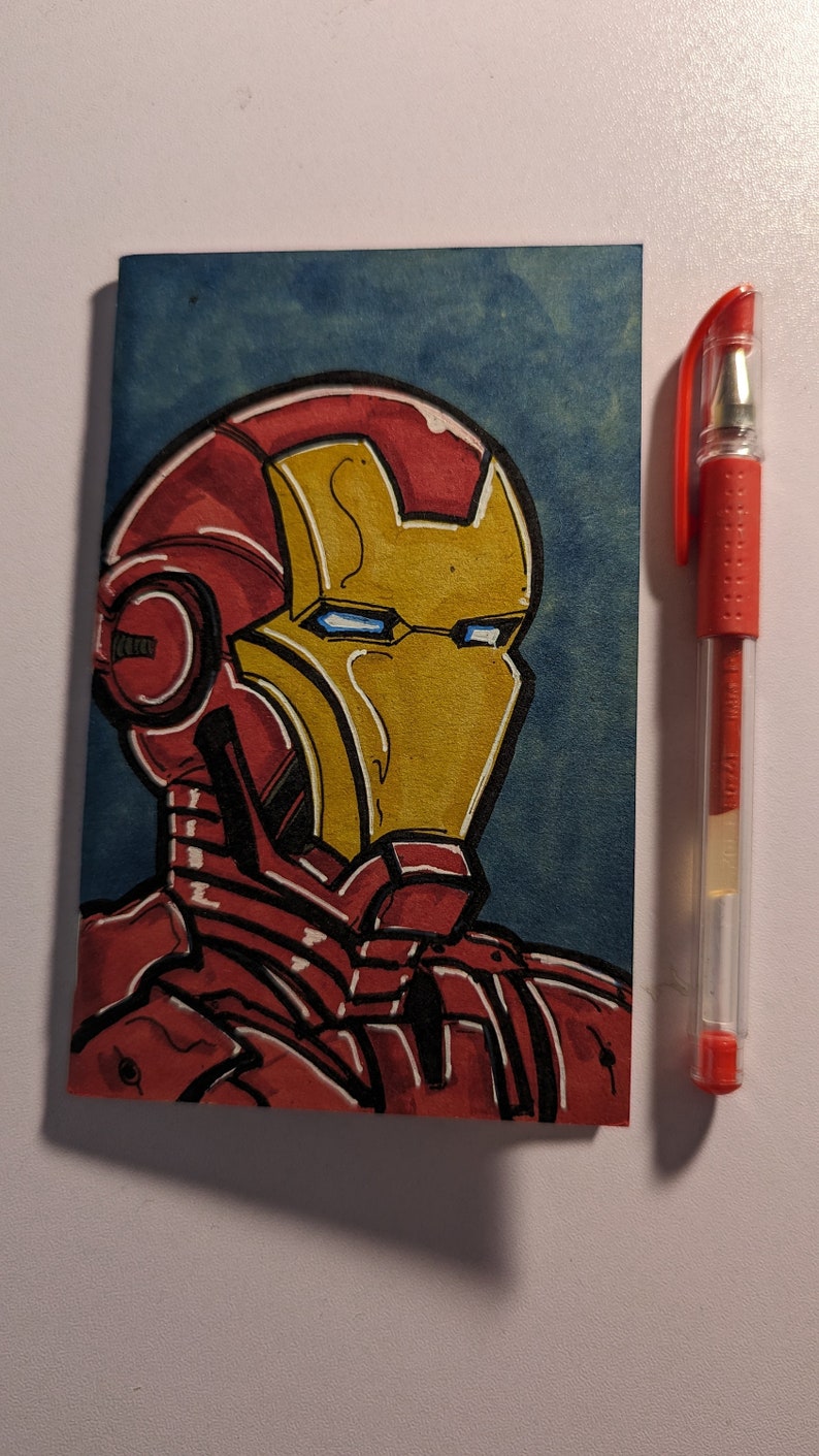 Ironman Journal, Marvel Artwork, Tony Stark, Marvel Notepad, Ironman ...