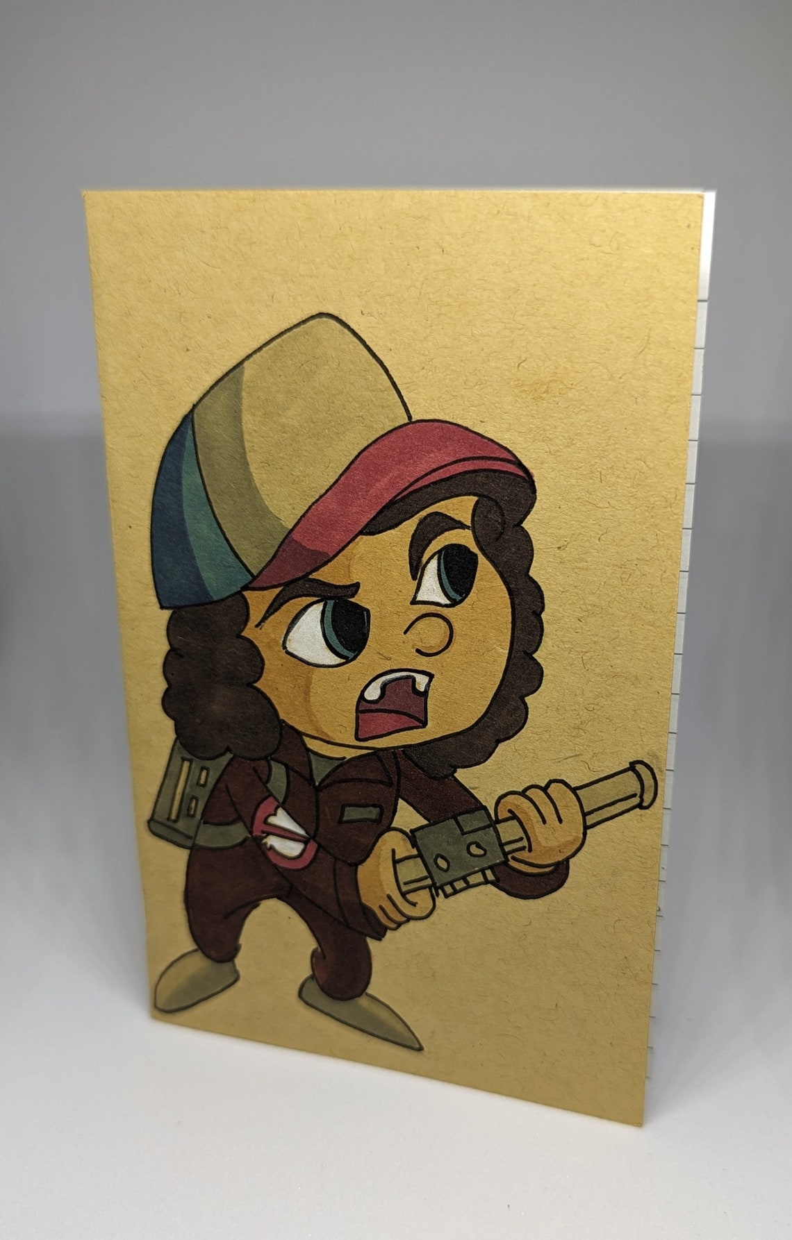 Stranger Things Journal Stranger Things Art Dustin Stranger - Etsy